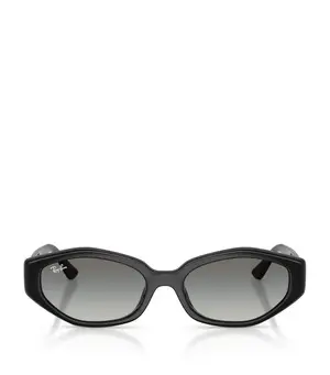 Ray-ban Geometric Sunglasses - Black