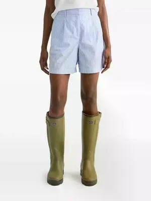 TWP Henry St Striped Pattern Shorts