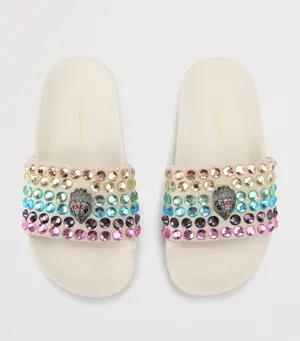 Kurt Geiger Mini Meena Eagle Slides