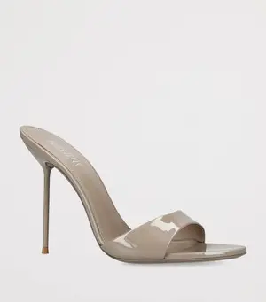 Paris Texas Patent Leather Lidia Mules 105 - Brown