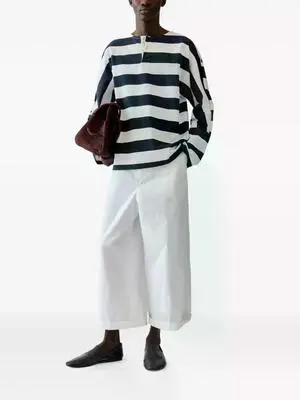 Jacquemus The Marinière Striped Long-sleeve T-shirt - Blue