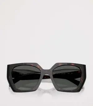 Prada Acetate Rectangle Sunglasses