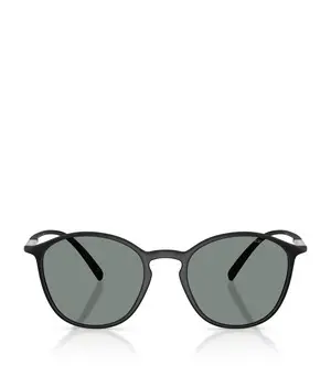 Giorgio Armani Phantos Sunglasses - Black