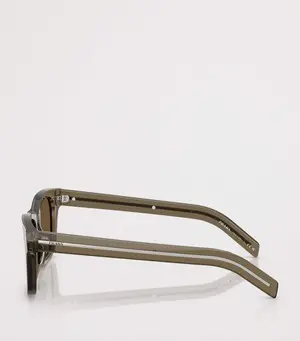 Prada Rectangle Sunglasses - Brown