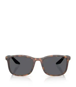 Prada Rectangular Sunglasses - Grey