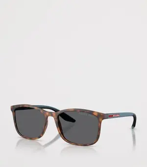 Prada Rectangular Sunglasses - Grey