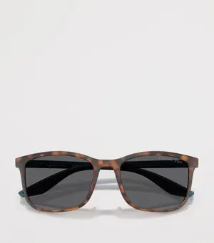 Prada Rectangular Sunglasses - Grey