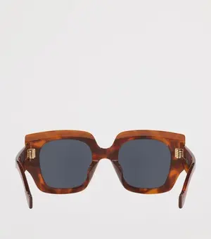 Loewe Square Screen Sunglasses - Blue