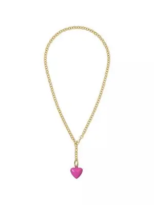 ROXANNE ASSOULIN Tone Heart Pendant Necklace - Gold