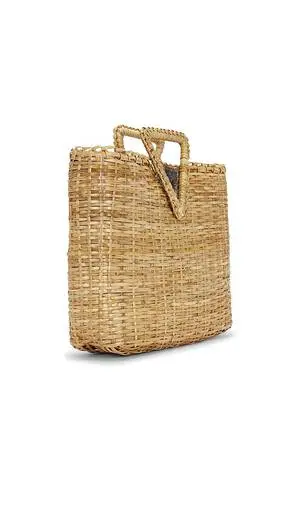 Veronica Beard Bamboo Vesper Tote Bag