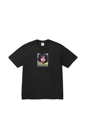Supreme Aretha Graphic-print T-shirt - Black