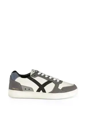GAS Panelled Lace-up Sneakers