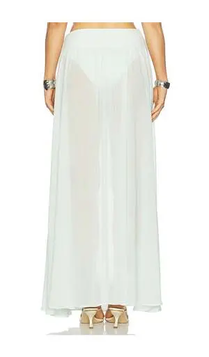 SHANI SHEMER Meadow Maxi Skirt - Blue