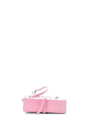 Givenchy Cut Out Leather Mini Crossbody Bag - Pink