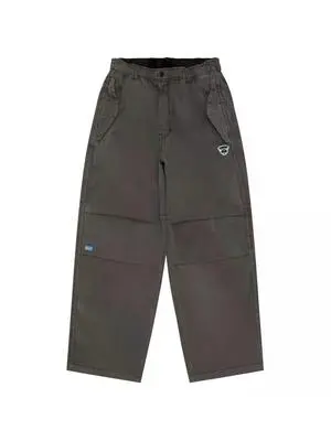 AAPE BY *A BATHING APE Moonface Logo Patch Relaxed Trousers