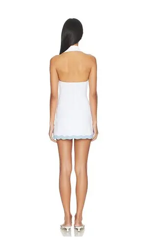 Retrofete Dorianne Ribbed Knit Mini Dress
