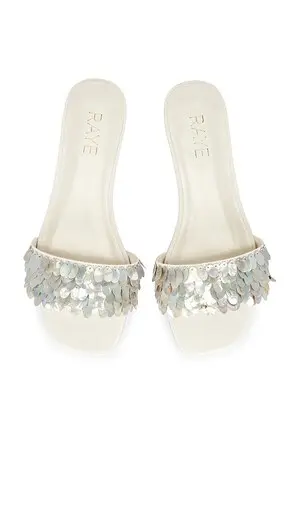 Raye Sahar Embellished Leather Flat Sandals