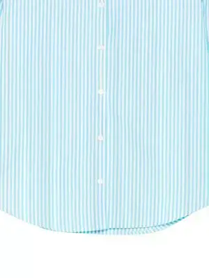 MC2 SAINT BARTH Meredith Striped Shirt - Blue