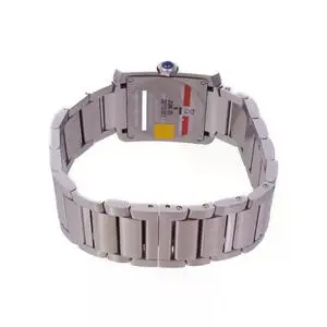 Cartier Tank Française Stainless Steel Quartz Watch