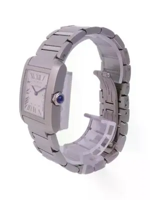 Cartier Tank Française Stainless Steel Quartz Watch