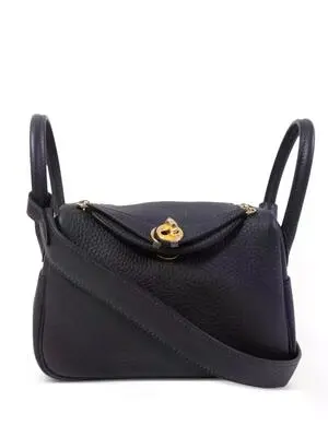 Hermès Mini Lindy Two-way Handbag - Blue