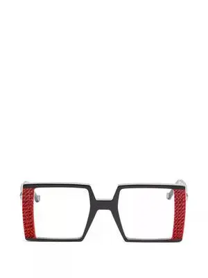 VAVA EYEWEAR Square Frame Eyeglasses - Black
