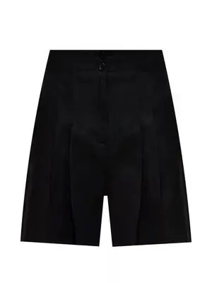 TWINSET Pleated High-waisted Shorts