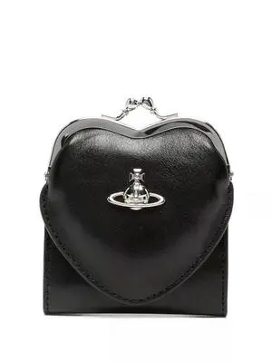 VIVIENNE WESTWOOD Heart-frame Wallet - Black