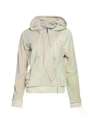 Natasha Zinko Asymmetric Zip Hoodie