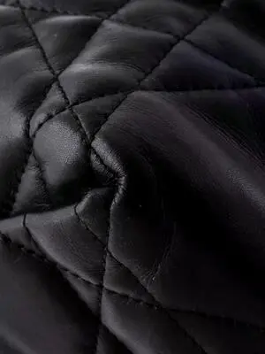 Dior Macrocannage Quilted Calfskin Tote Bag - Black