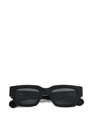 JIL SANDER Rectangle Frame Sunglasses - Black