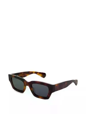 JIL SANDER Rectangular Frame Sunglasses - Brown