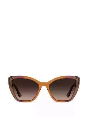 Moschino Cat Eye Frame Sunglasses - Brown