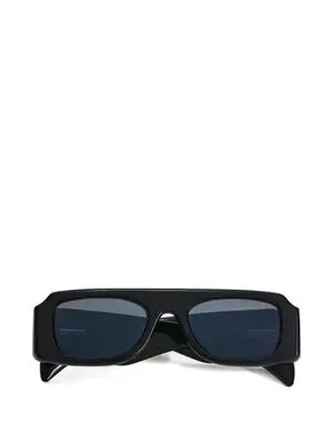 JIL SANDER Sculptural Rectangle Sunglasses - Black