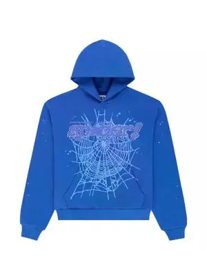 Sp5der Ribbed Sweatshirts Hoodies For Men