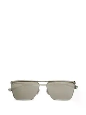 JIL SANDER Tone Titanium Sunglasses - Silver