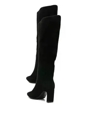 ADRIANNA FERETTI Pointed Toe Suede Boots