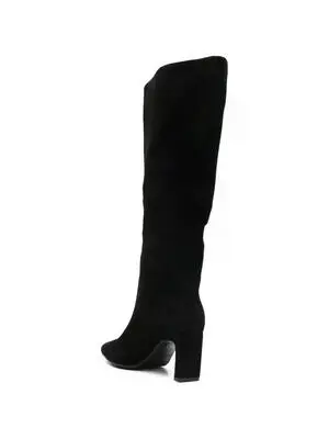 ADRIANNA FERETTI Pointed Toe Suede Boots