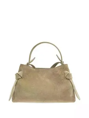Yuzefi Mini Gyoza Suede Tote Bag - Green