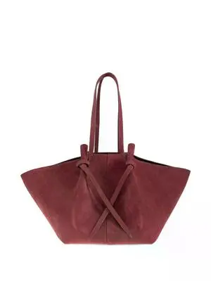 Yuzefi Large Mochi Knotted Shoulder Bag - Red