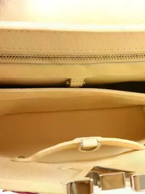 LOUIS VUITTON Taurillon Capucines Bb Tote Bag