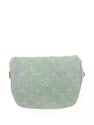 LOUIS VUITTON Denim Monogram Belt Bag - Blue