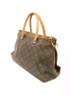 LOUIS VUITTON Monogram Pallas Mm Tote Bag - Brown
