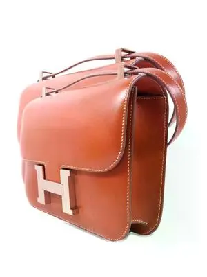 Hermès 24 Constance Shoulder Bag - Brown