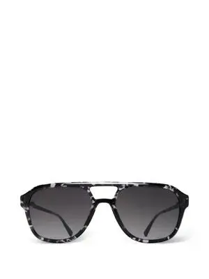 Mykita Lavand Pilot-frame Sunglasses - Black