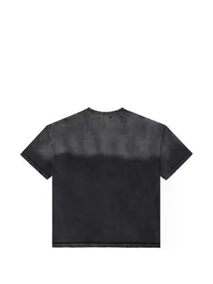 VALE FOREVER Graphic-print Distressed T-shirt - Black