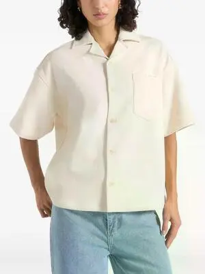 Manière De Voir Signature Twill Boxy Shirt
