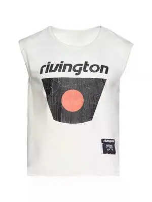 RIVINGTON ROI REBIS Philemon Graphic Print Tank Top