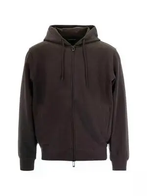 Emporio Armani Eagle Jacquard Zip Hoodie