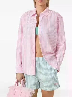 MC2 SAINT BARTH Striped Cotton Shirt